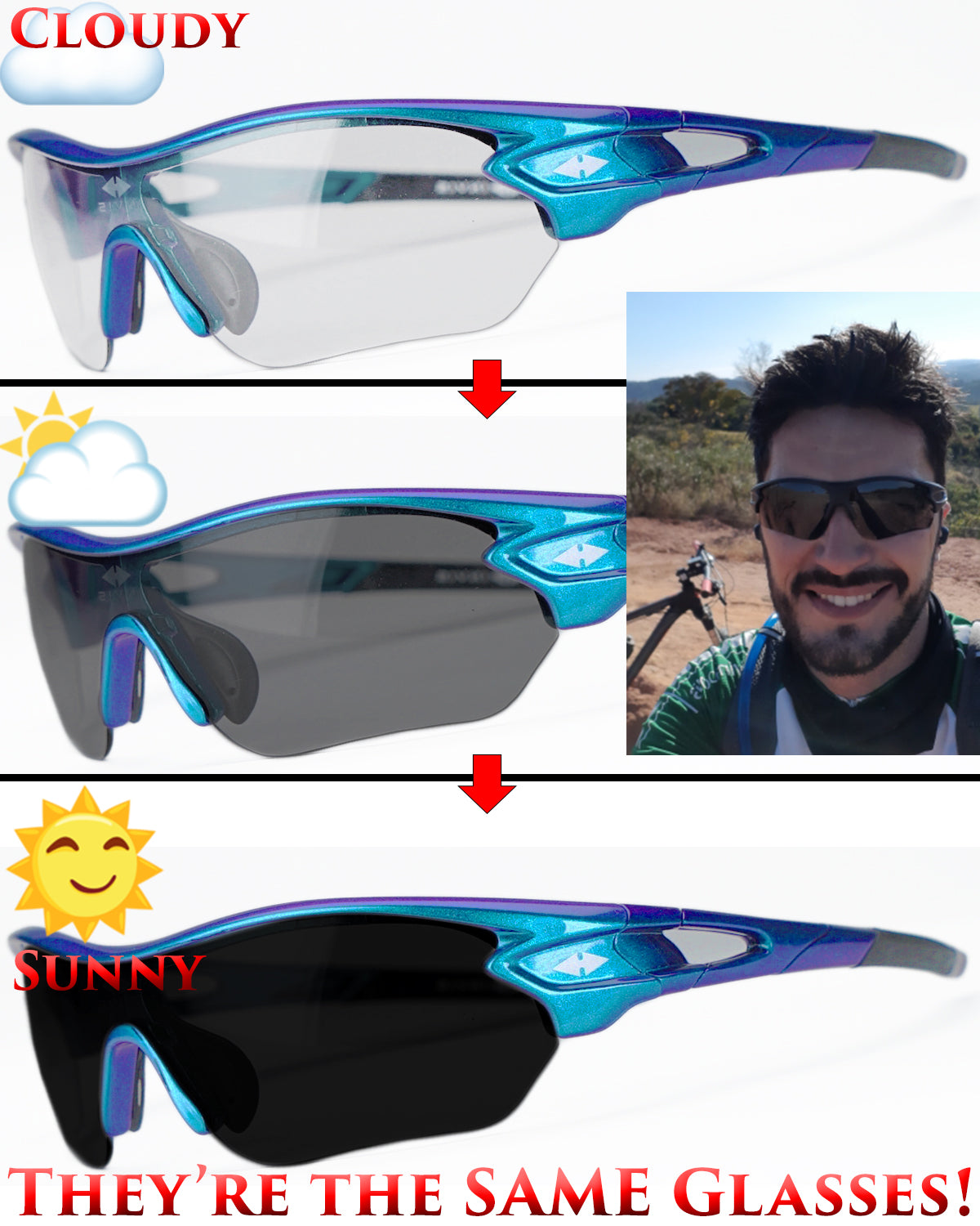 Photochromic Sunglasses by Invis | Ultra Fast Transition Sunglasses ...